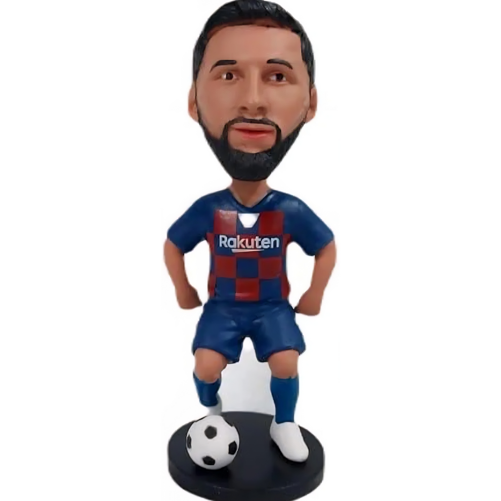 Lionel Messi Barcelona Football Club Bobblehead Doll Figure – KEERTHI ...
