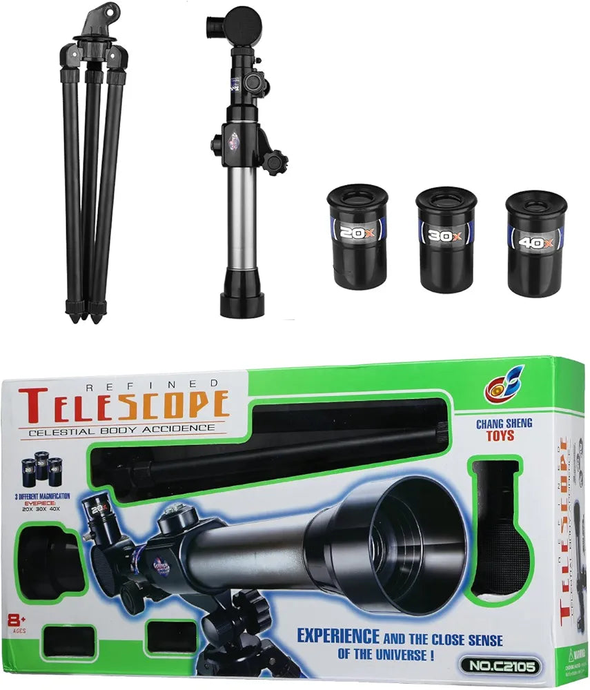 Refined Telescope Celestial Body accidence 3 different magnification E ...